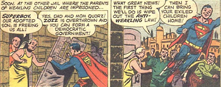 Superman in “The Revolt of the Weaklings” – The Avocado